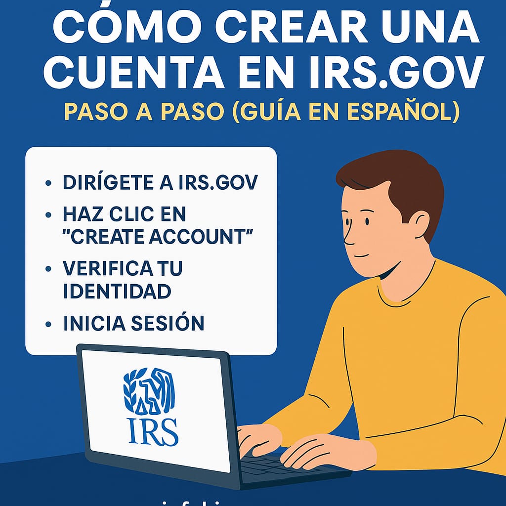 Cómo crear una cuenta en IRS.gov paso a paso (guía en español) - Info ...